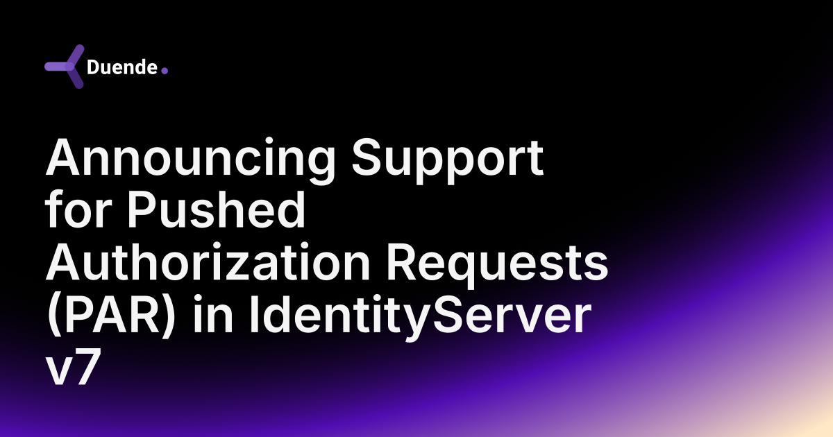 Duende Software - Identity and Access Management for .NET | Duende