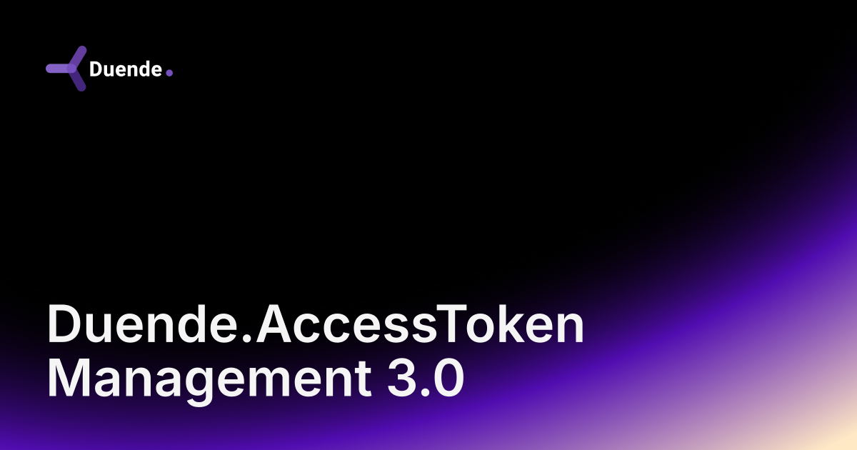 Duende Software - Identity and Access Management for .NET | Duende