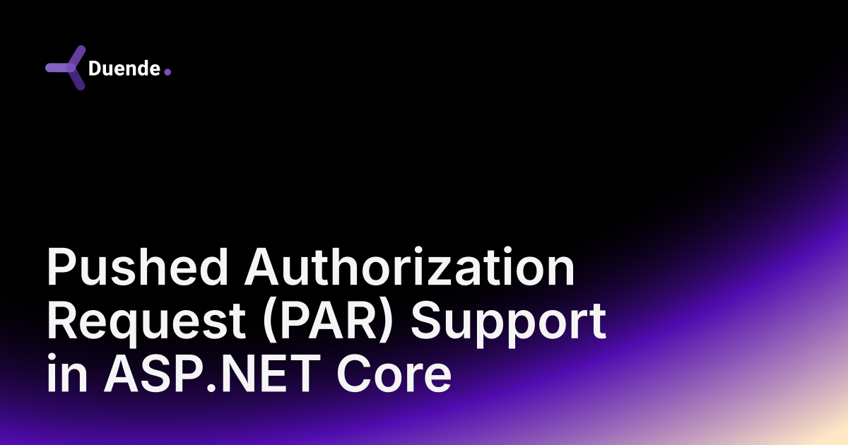 Duende Software - Identity and Access Management for .NET | Duende