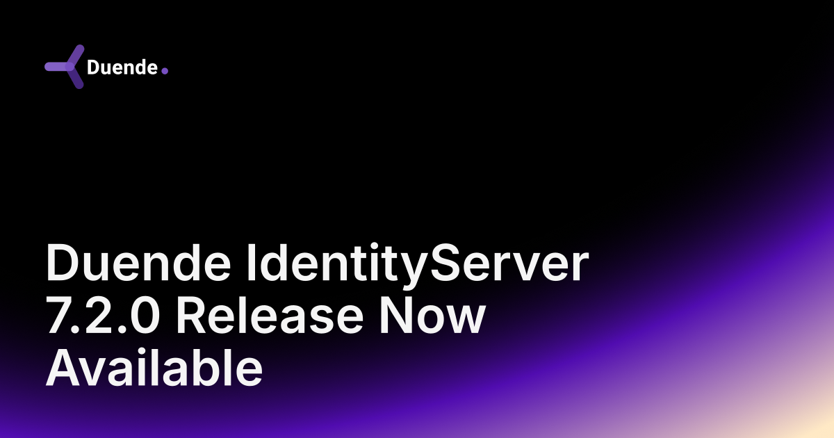 Duende Software - Identity and Access Management for .NET | Duende