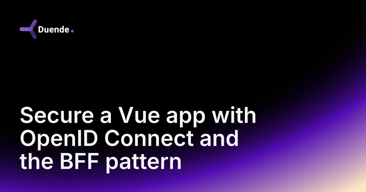 Duende Software - Identity and Access Management for .NET | Duende
