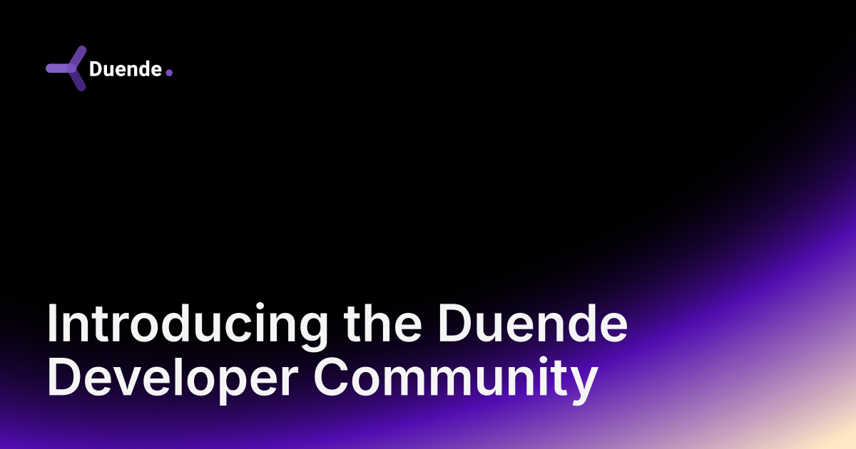 Duende Software - Identity and Access Management for .NET | Duende