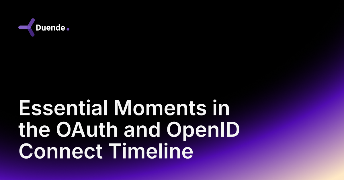 Duende Software - Identity and Access Management for .NET | Duende