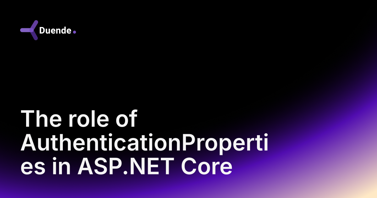 Duende Software - Identity and Access Management for .NET | Duende