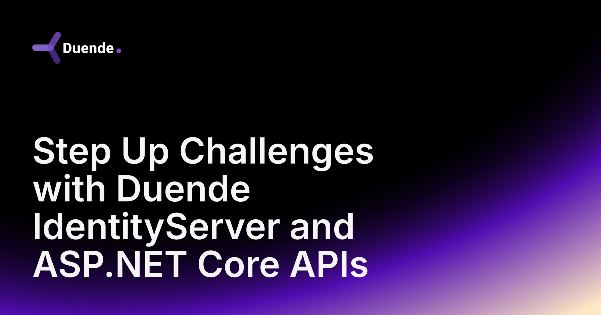 Duende Software - Identity and Access Management for .NET | Duende
