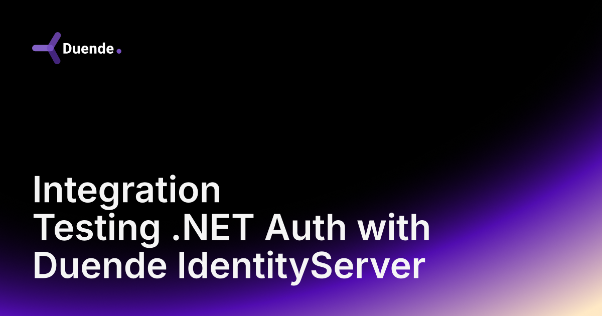 Duende Software - Identity and Access Management for .NET | Duende
