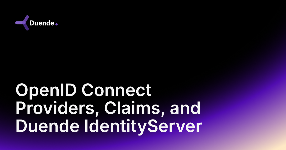 Duende Software - Identity and Access Management for .NET | Duende