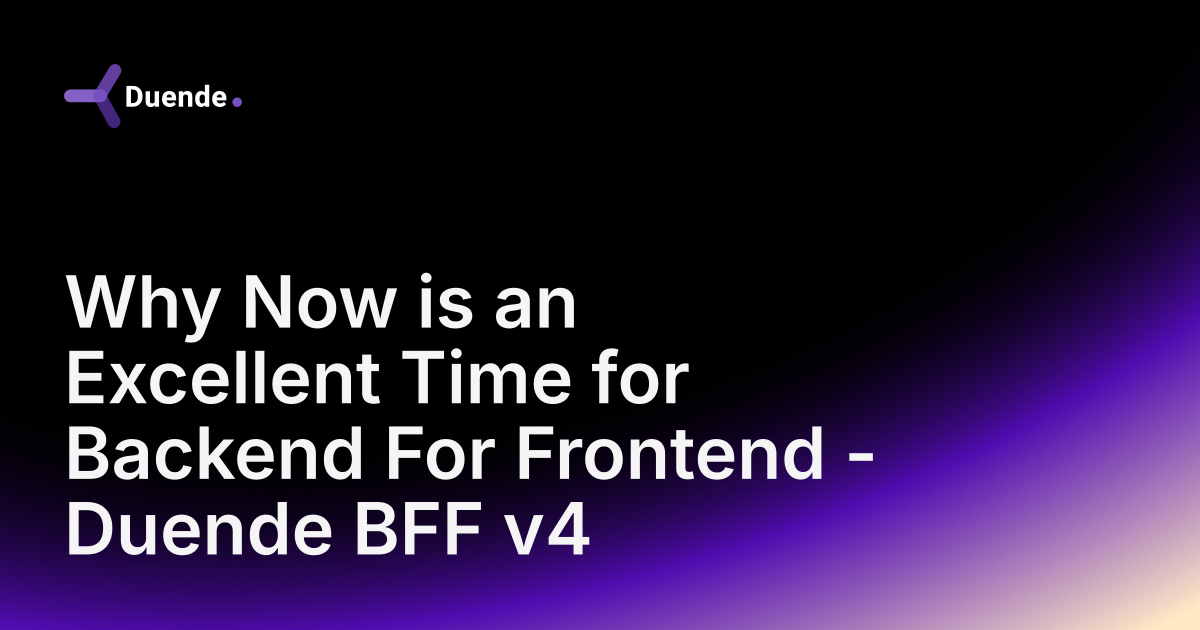 Secure frontend apps with the BFF Pattern | Duende