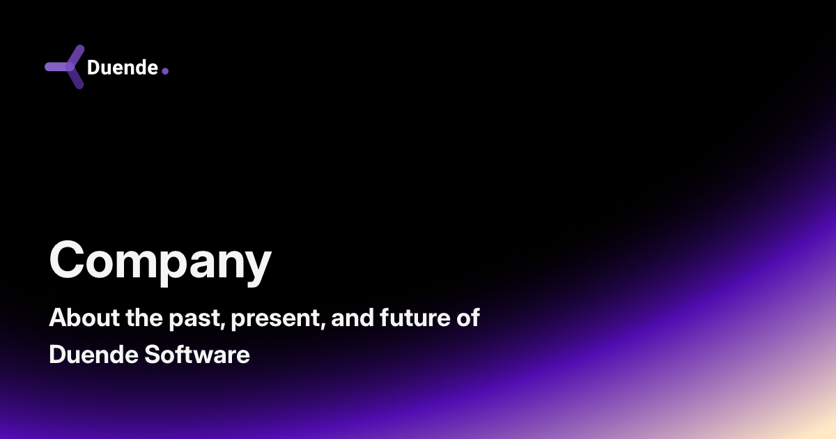 Duende Software - About Us | Duende