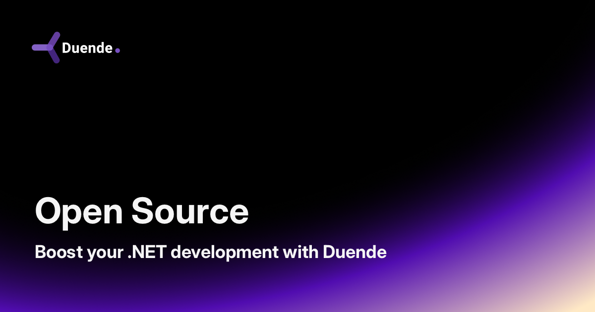Duende Open Source | Duende